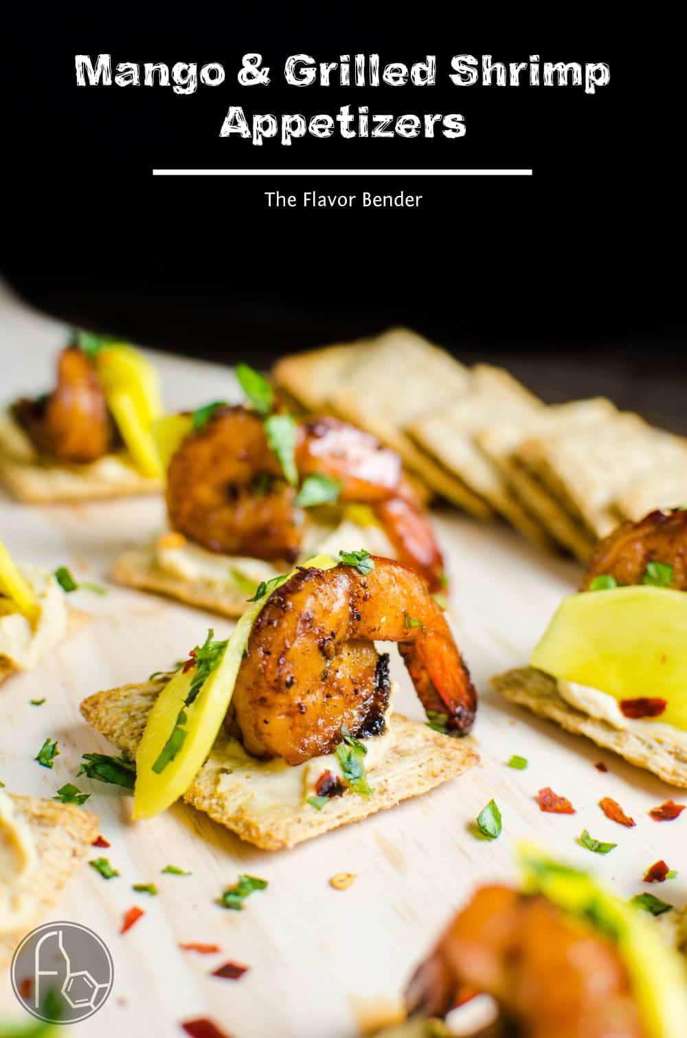Mango And Grilled Shrimp Appetizers The Flavor Bender
