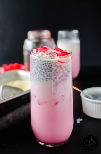 Vanilla Rose and White Chocolate Cocktail (Falooda Cocktail) - The ...