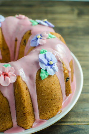Sri Lankan Breudher Cake (with Blood Orange Glaze) - The Flavor Bender
