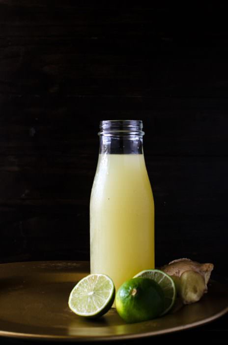 Homemade Ginger Limeade - The Flavor Bender