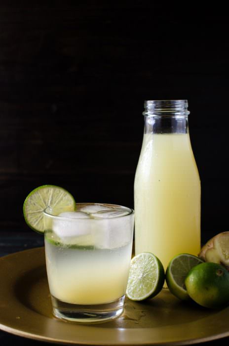 Homemade Ginger Limeade - The Flavor Bender