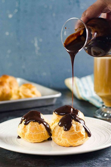 The Best Profiteroles Recipe (with Pastry Cream) - The Flavor Bender