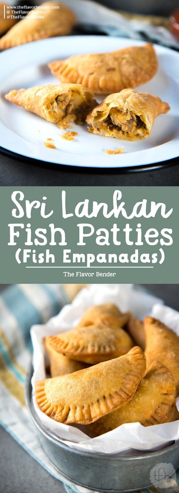 Sri Lankan Fish Patties (Fish Empanadas) - The Flavor Bender