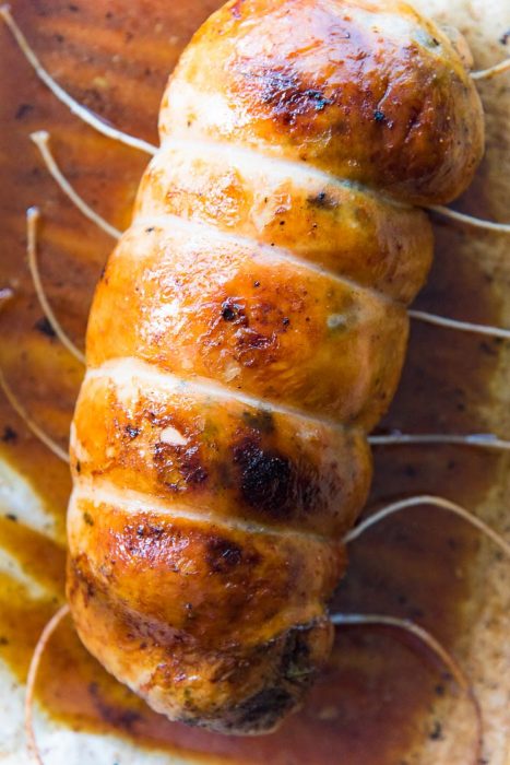 Slow Roasted Turkey Roll (Turkey Roulade Recipe) - The Flavor Bender