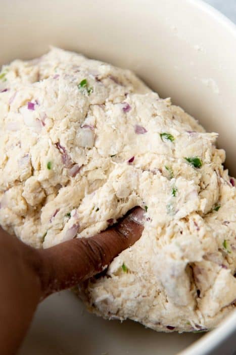 Authentic Sri Lankan Pol Roti (Coconut Roti) - The Flavor Bender