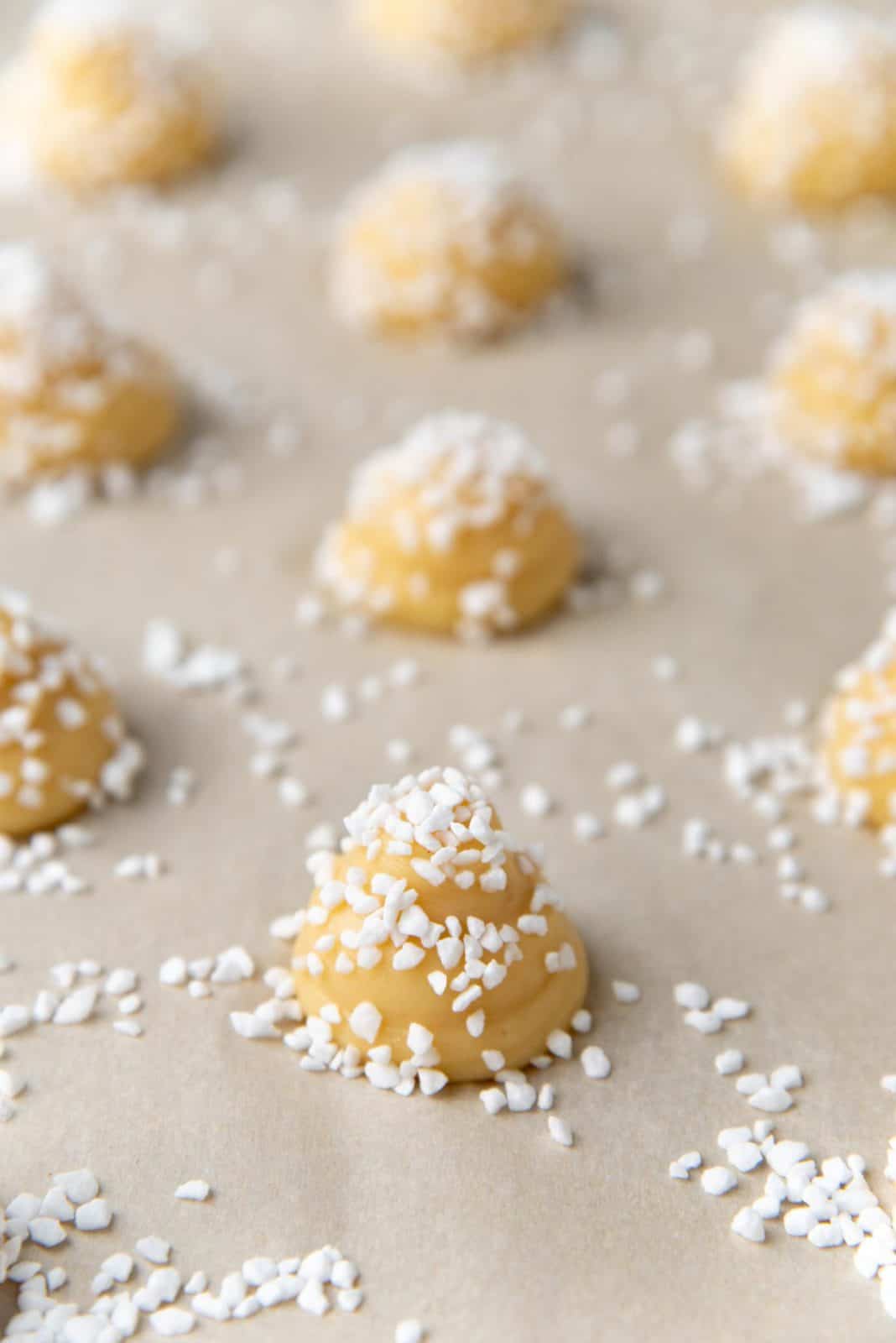 Chouquettes Recipe (French Sugar Puffs) - The Flavor Bender
