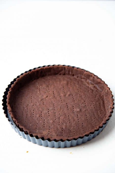 Chocolate Tart (Simple Ganache Tart) - The Flavor Bender