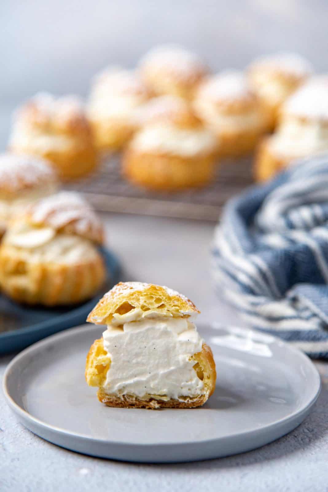 Perfect Cream Puffs Recipe (For Beginners) - The Flavor Bender