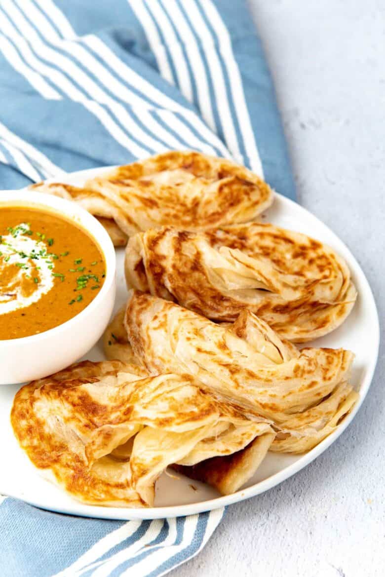 Flaky Roti Canai Recipe The Flavor Bender