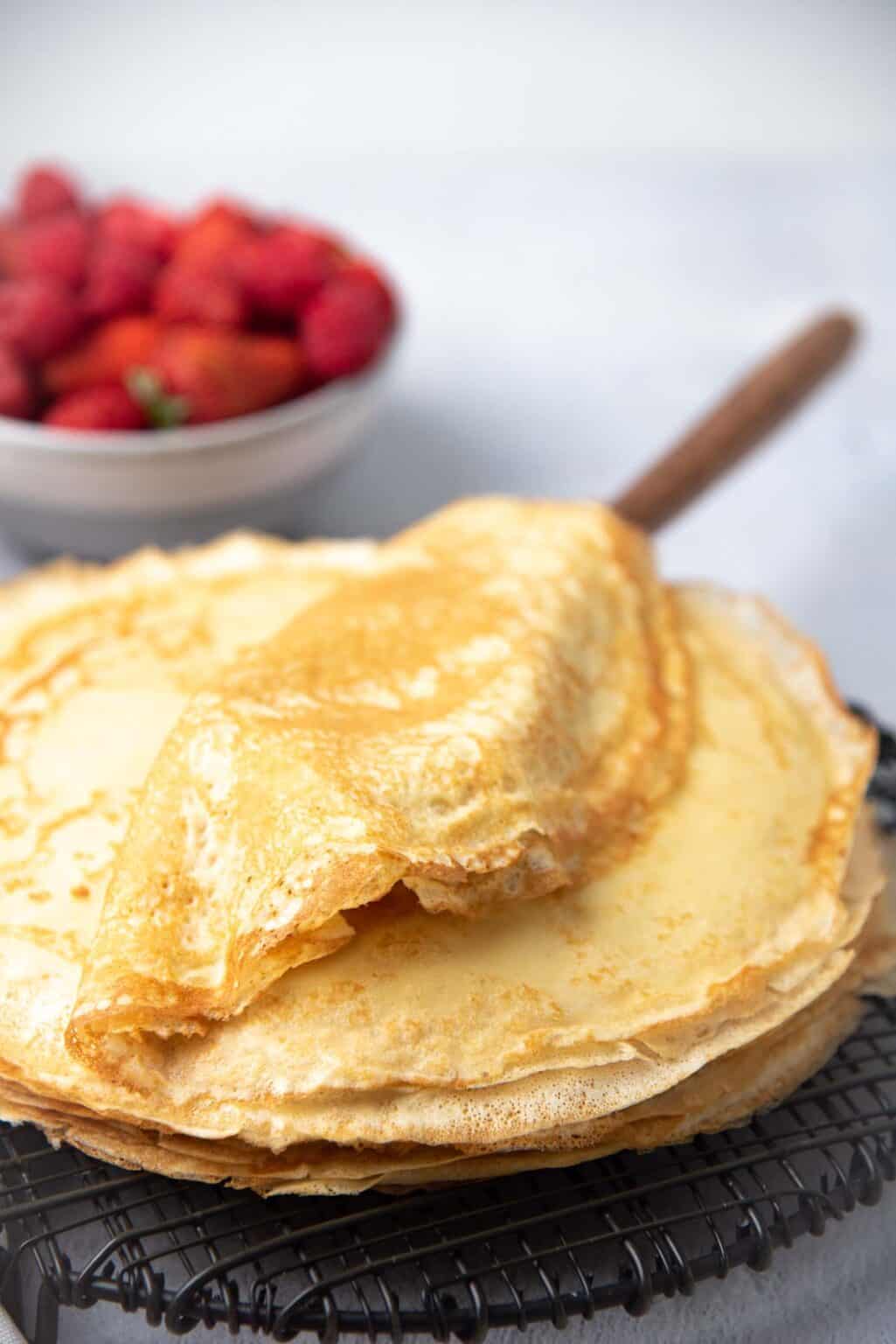 Classic French Crepes (Easy Crepes Recipe) - The Flavor Bender