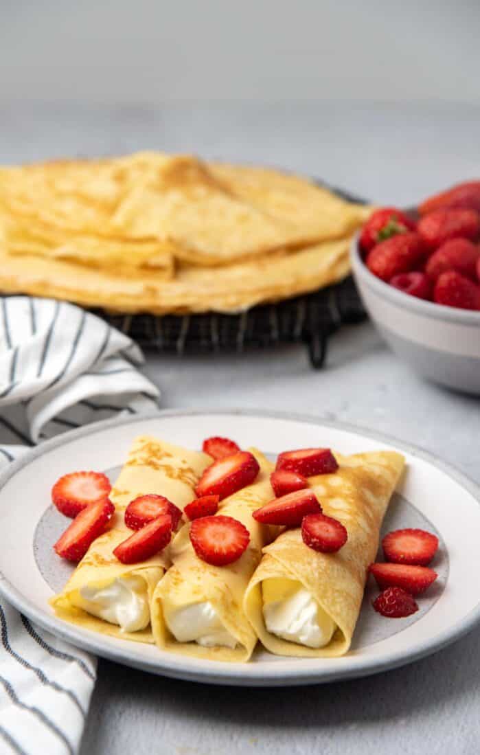 Classic French Crepes (Easy Crepes Recipe) - The Flavor Bender