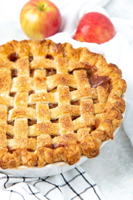 Classic Butterscotch Apple Pie Recipe - The Flavor Bender