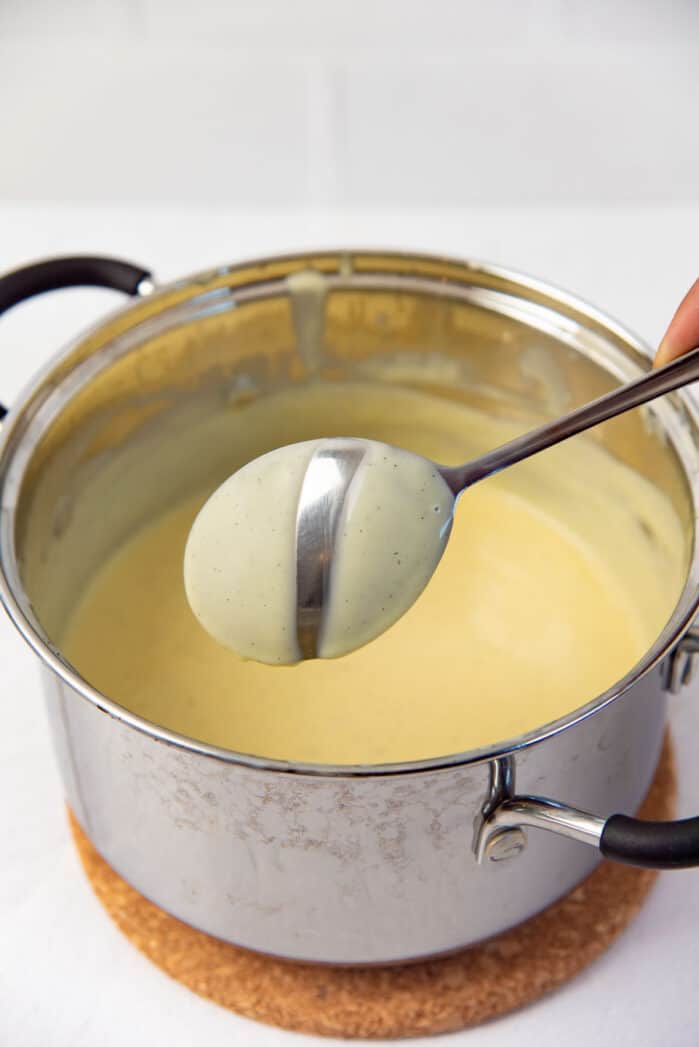 The Best Vanilla Crème Anglaise - The Flavor Bender