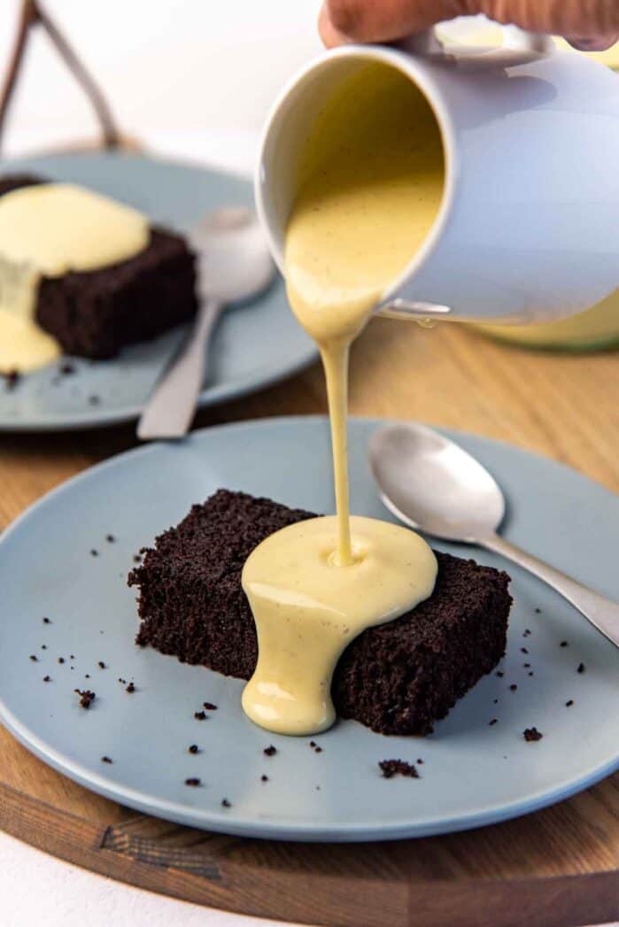 The Best Vanilla Crème Anglaise - The Flavor Bender