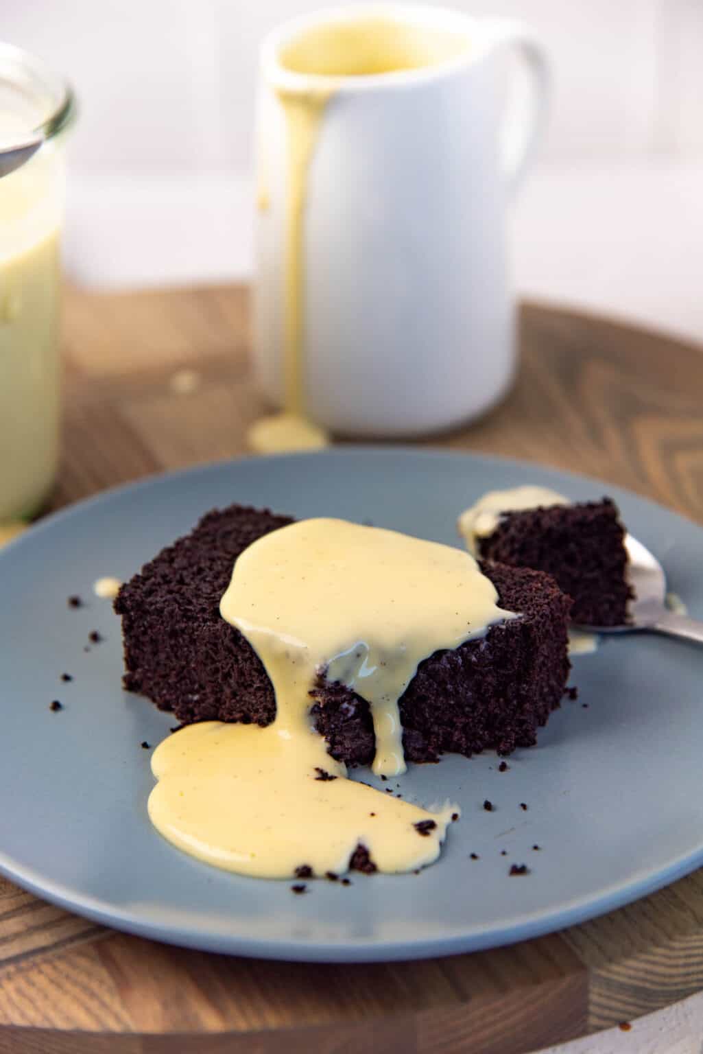 The Best Vanilla Crème Anglaise - The Flavor Bender