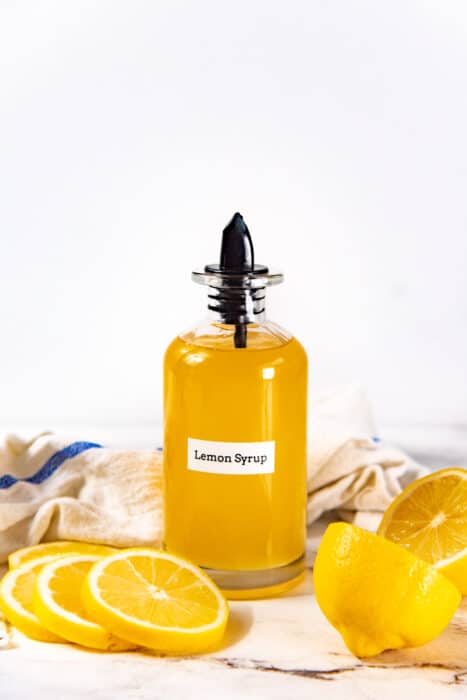 The Best Lemon Syrup Recipe - The Flavor Bender