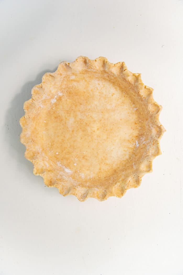 Graham Flour Pie Crust (Graham Cracker Pie Crust) - The Flavor Bender
