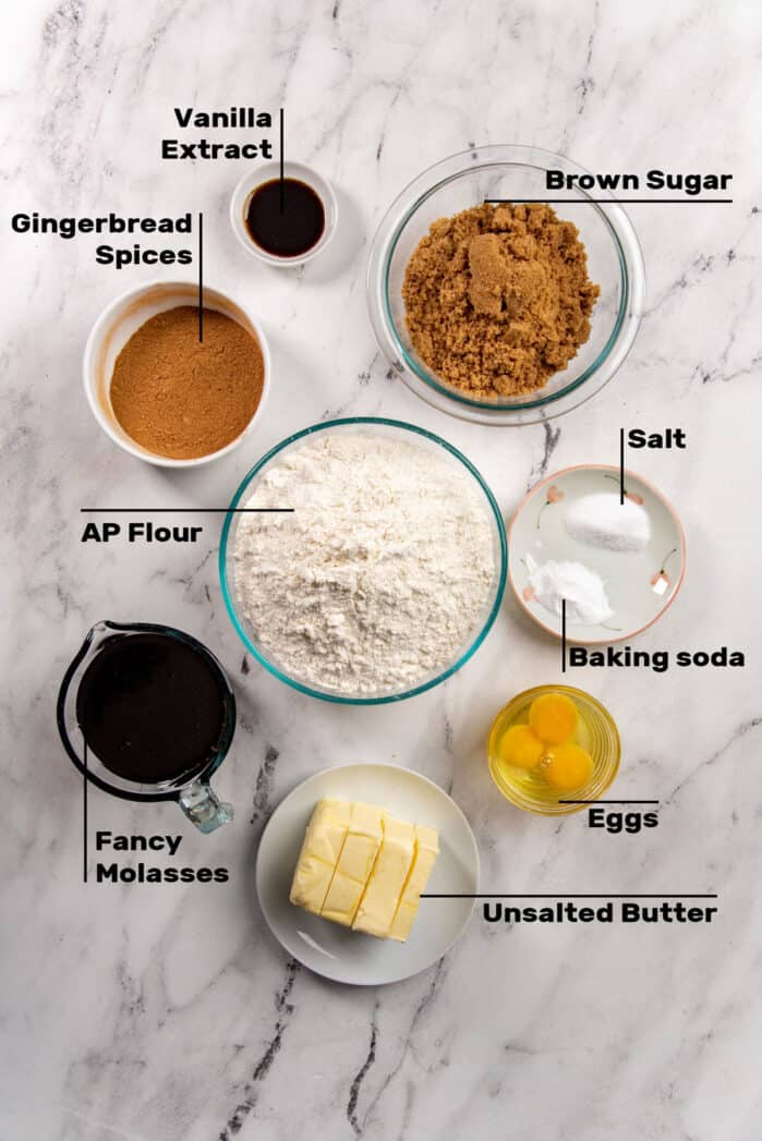 How To Make A Gingerbread House (Recipe & Template) - The Flavor Bender
