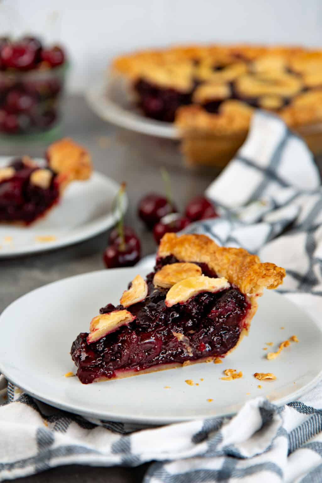 Easy Cherry Pie (with Homemade Cherry Pie Filling) - The Flavor Bender