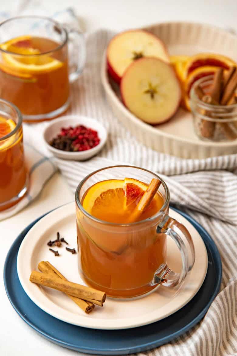 Easy Spiced Hot Apple Cider Recipe - The Flavor Bender