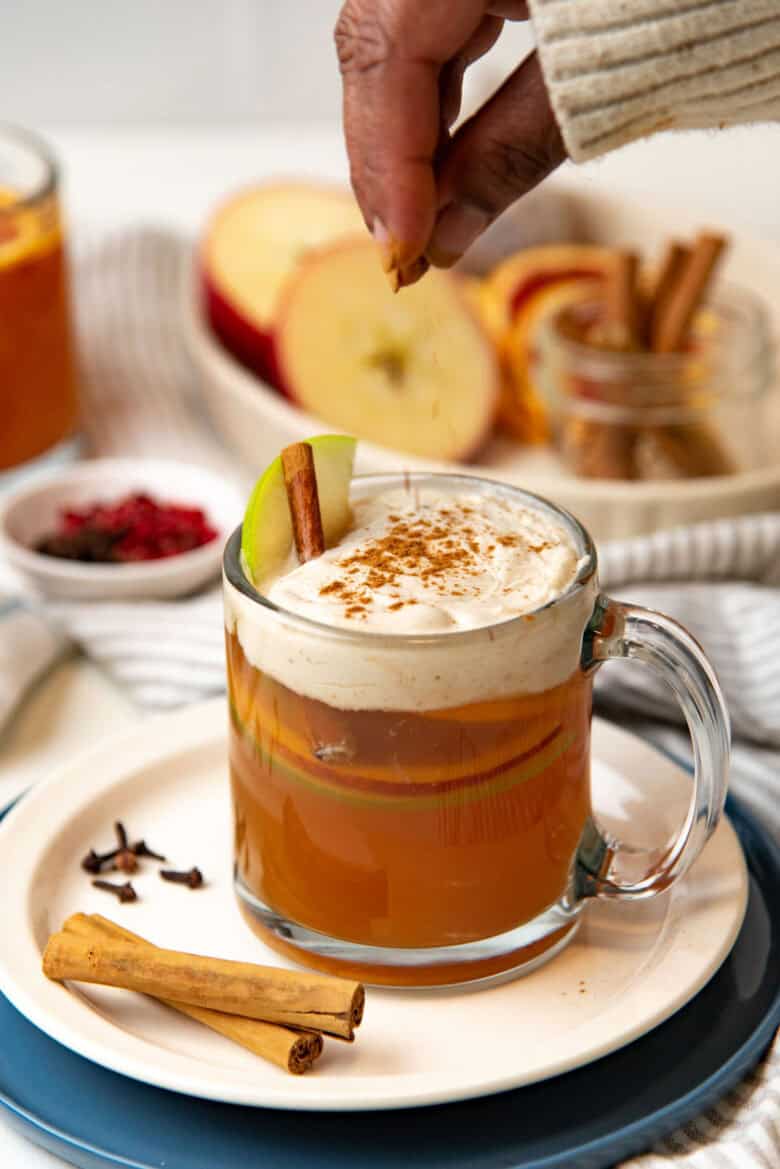 Easy Spiced Hot Apple Cider Recipe - The Flavor Bender