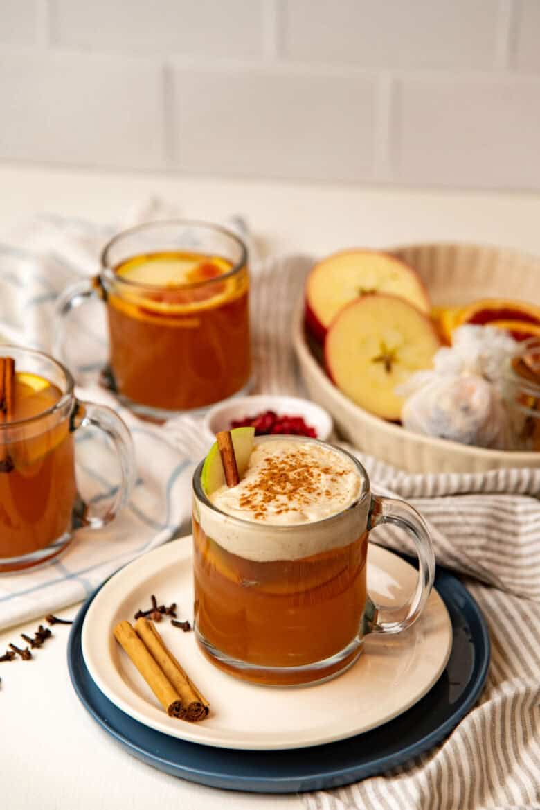Easy Spiced Hot Apple Cider Recipe - The Flavor Bender