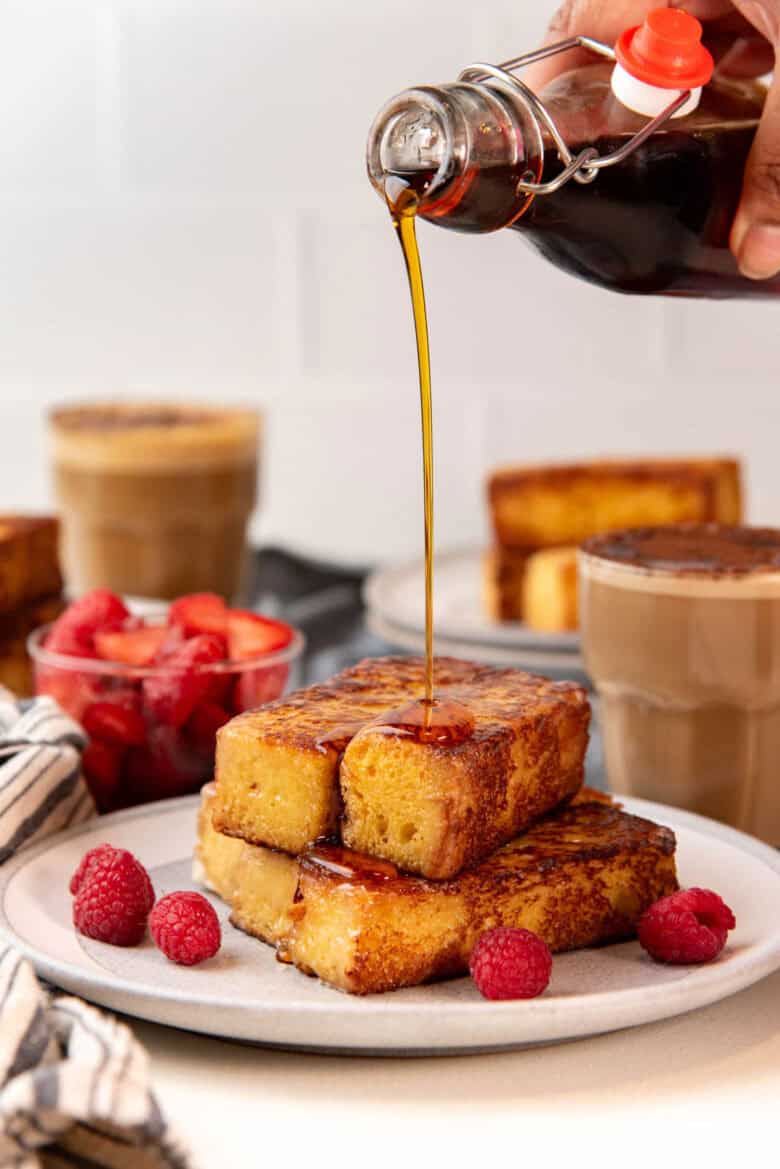 The Best Homemade French Toast Sticks - The Flavor Bender