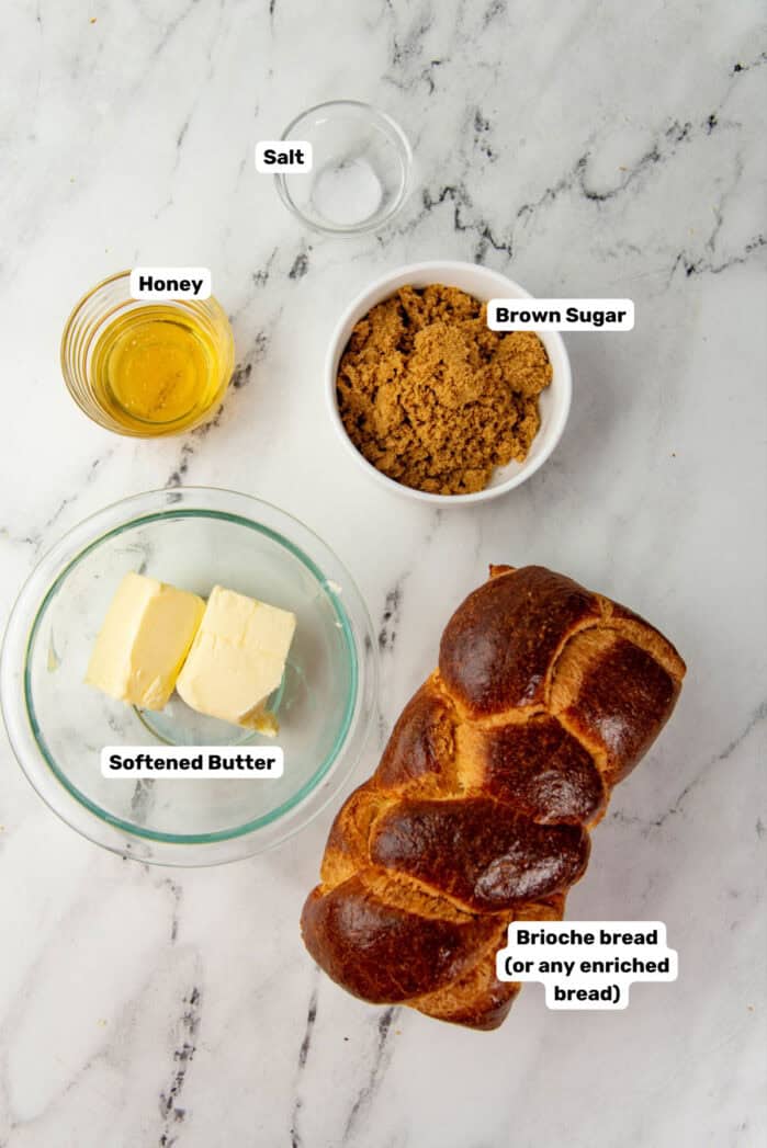 Crispy Honey Butter Toast Recipe (Honey Toast) - The Flavor Bender