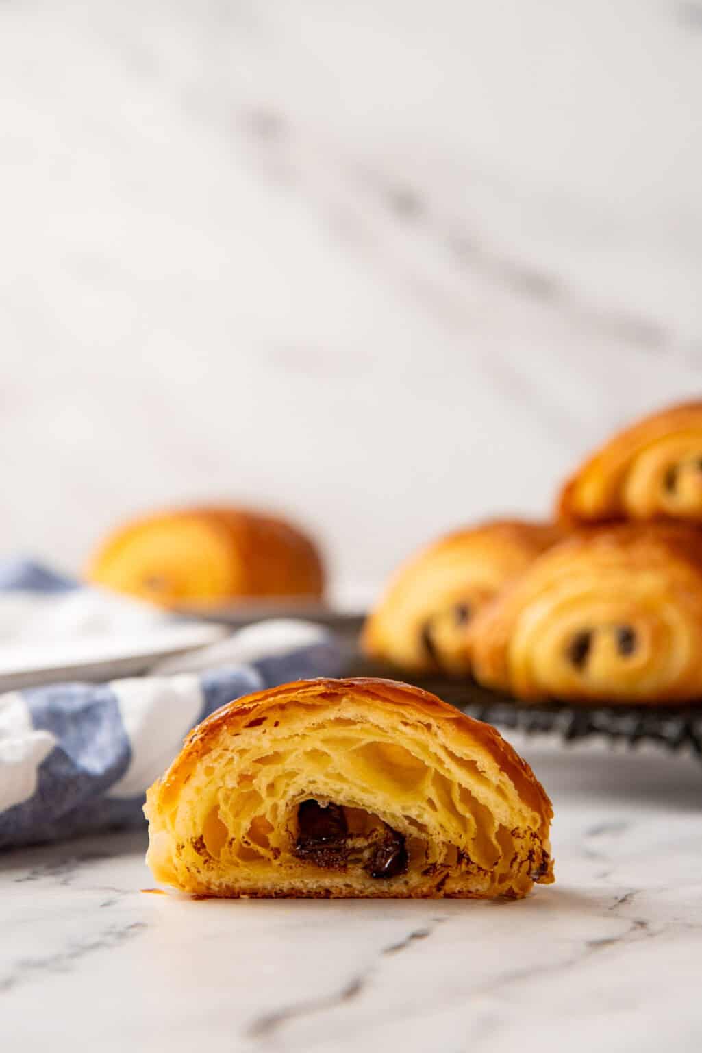 Pain Au Chocolat Recipe (Chocolate Croissants) - The Flavor Bender