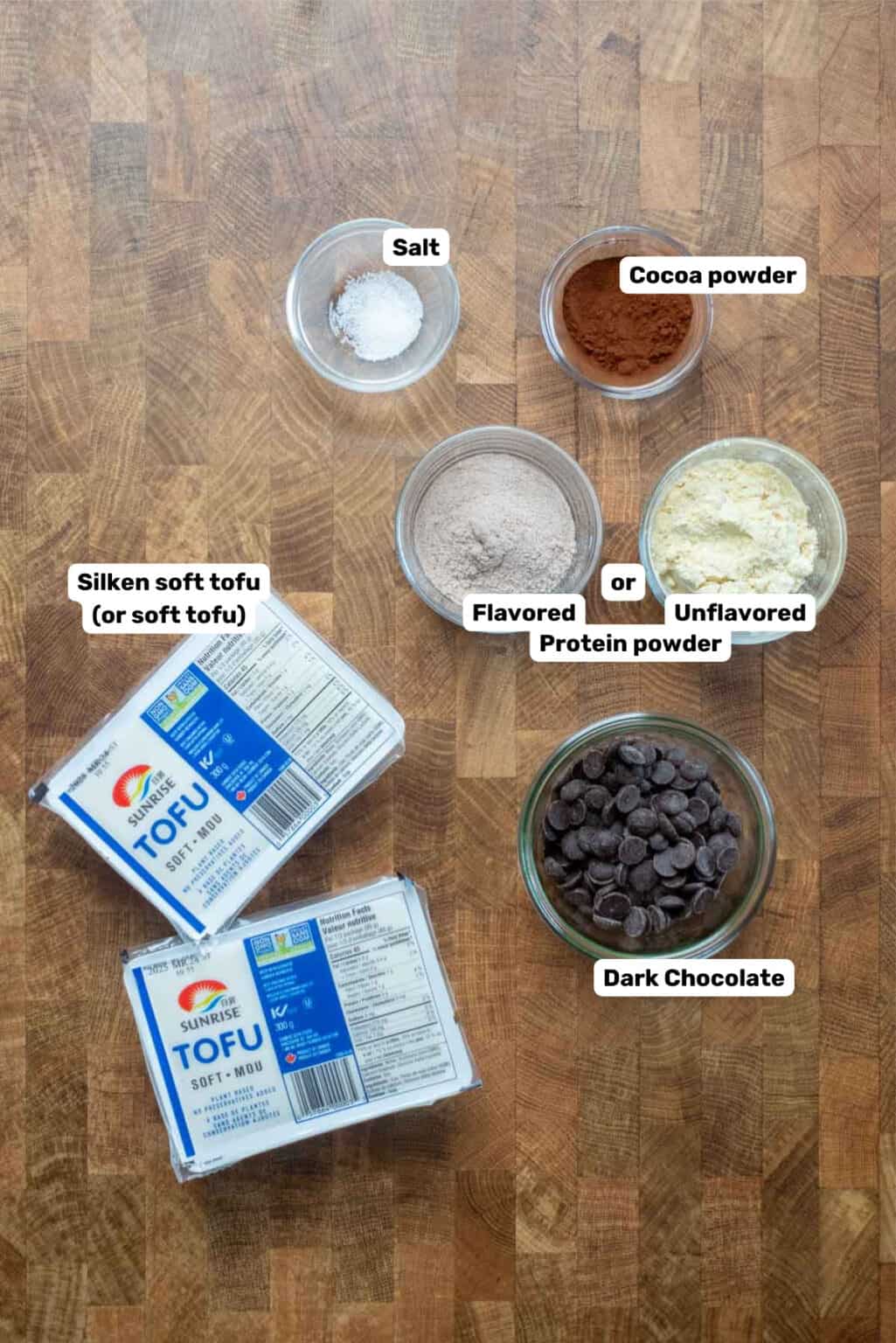 Easy High Protein Tofu Chocolate Mousse - The Flavor Bender