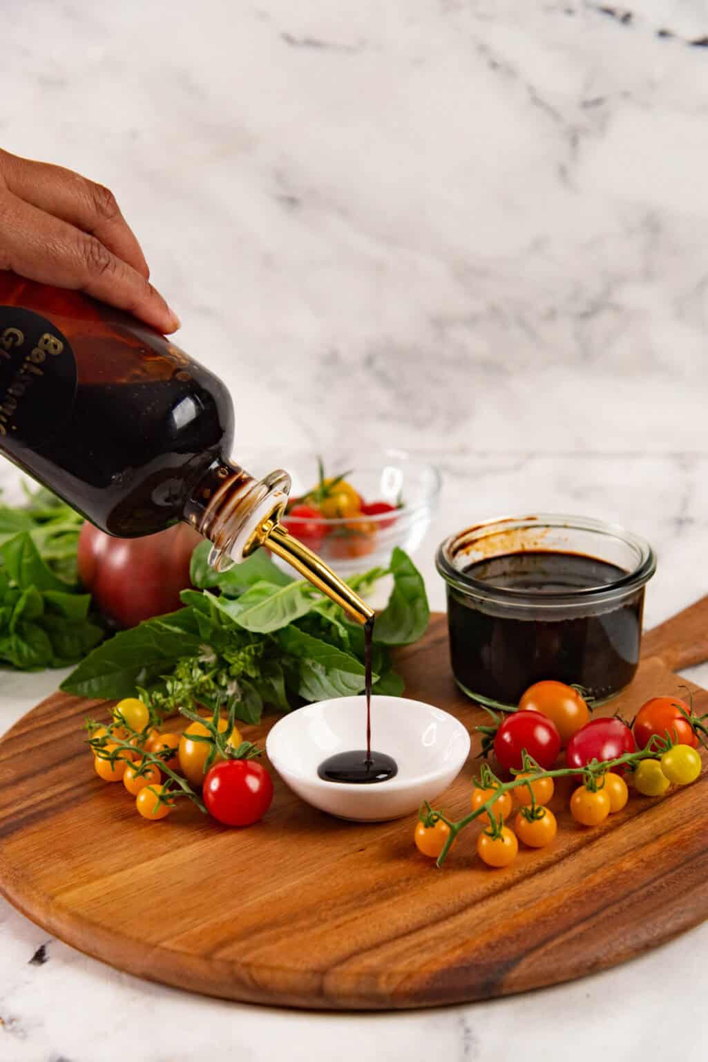 Easy Balsamic Glaze Recipe (Balsamic Reduction) - The Flavor Bender