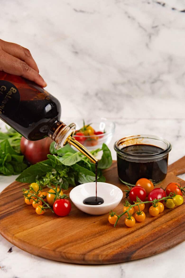 Easy Balsamic Glaze Recipe (Balsamic Reduction) - The Flavor Bender