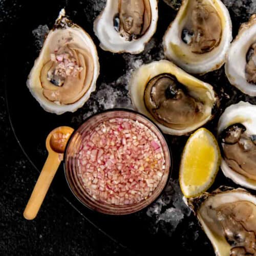The Best Mignonette Sauce (For Oysters) - The Flavor Bender