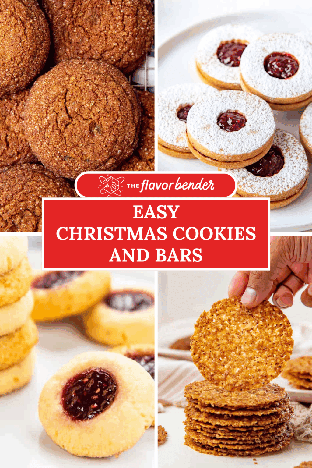 25 Festive Christmas Cookie Recipes For The Holidays - The Flavor Bender