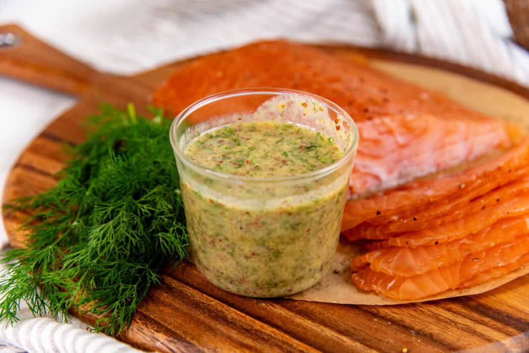 Creamy Dill Mustard Sauce With Honey - The Flavor Bender