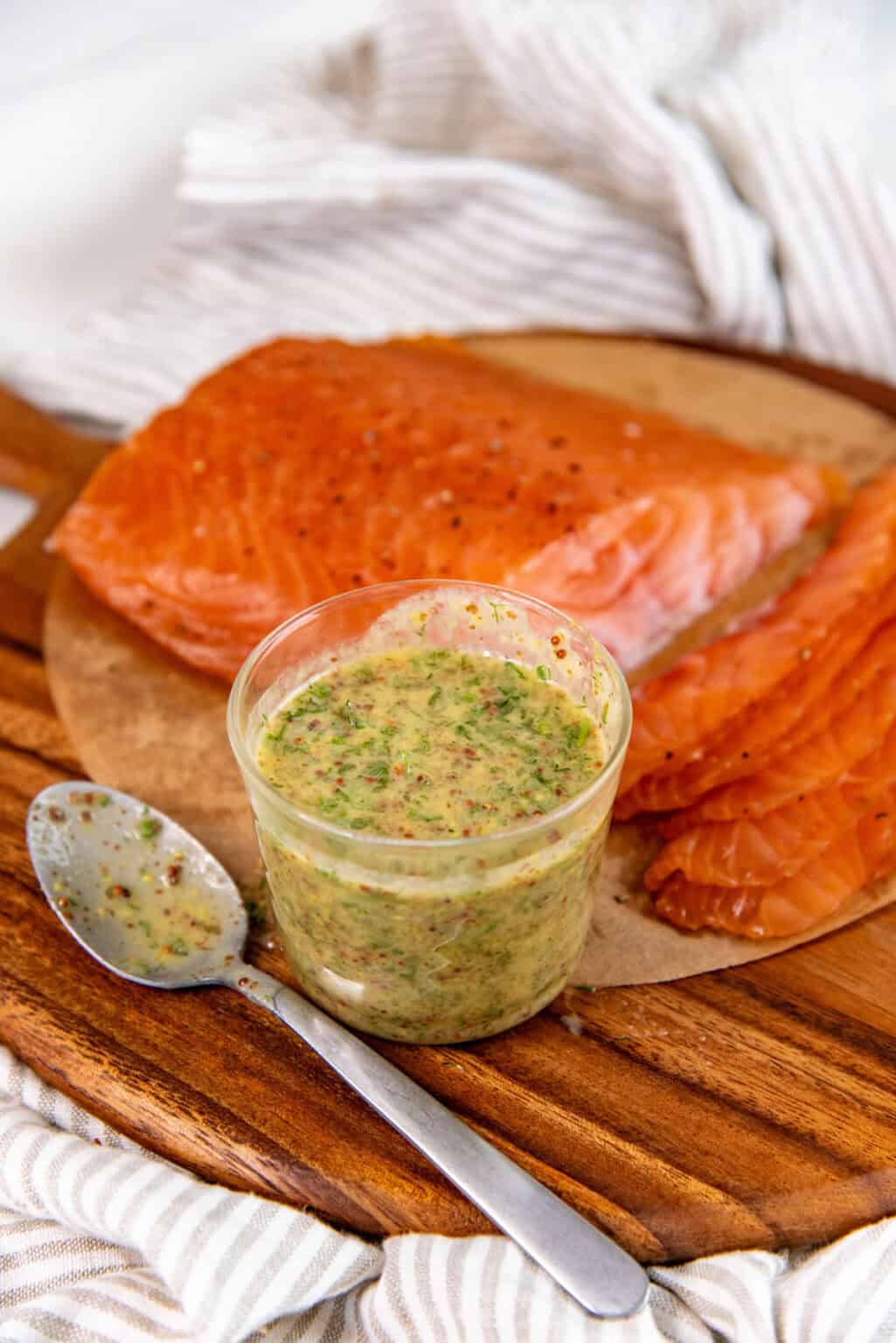 Creamy Dill Mustard Sauce With Honey - The Flavor Bender