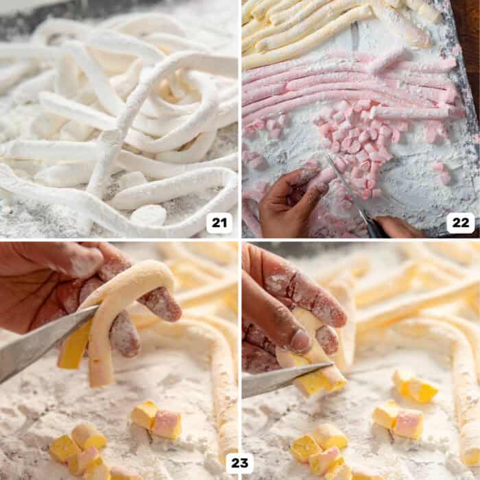 Homemade Mini Marshmallows (Piped Marshmallows) - The Flavor Bender