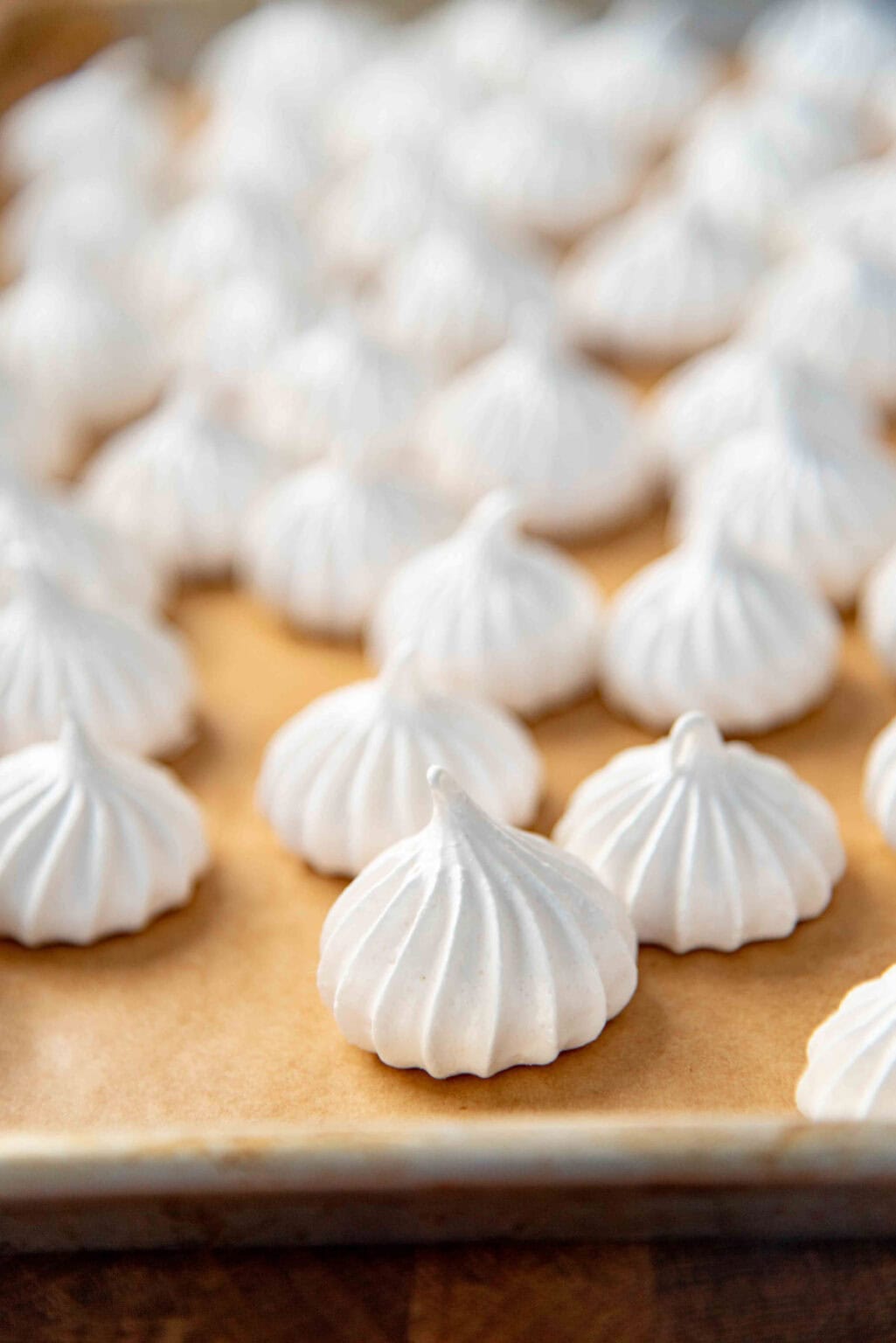 Easy Meringue Cookies (Meringue Kisses) - The Flavor Bender