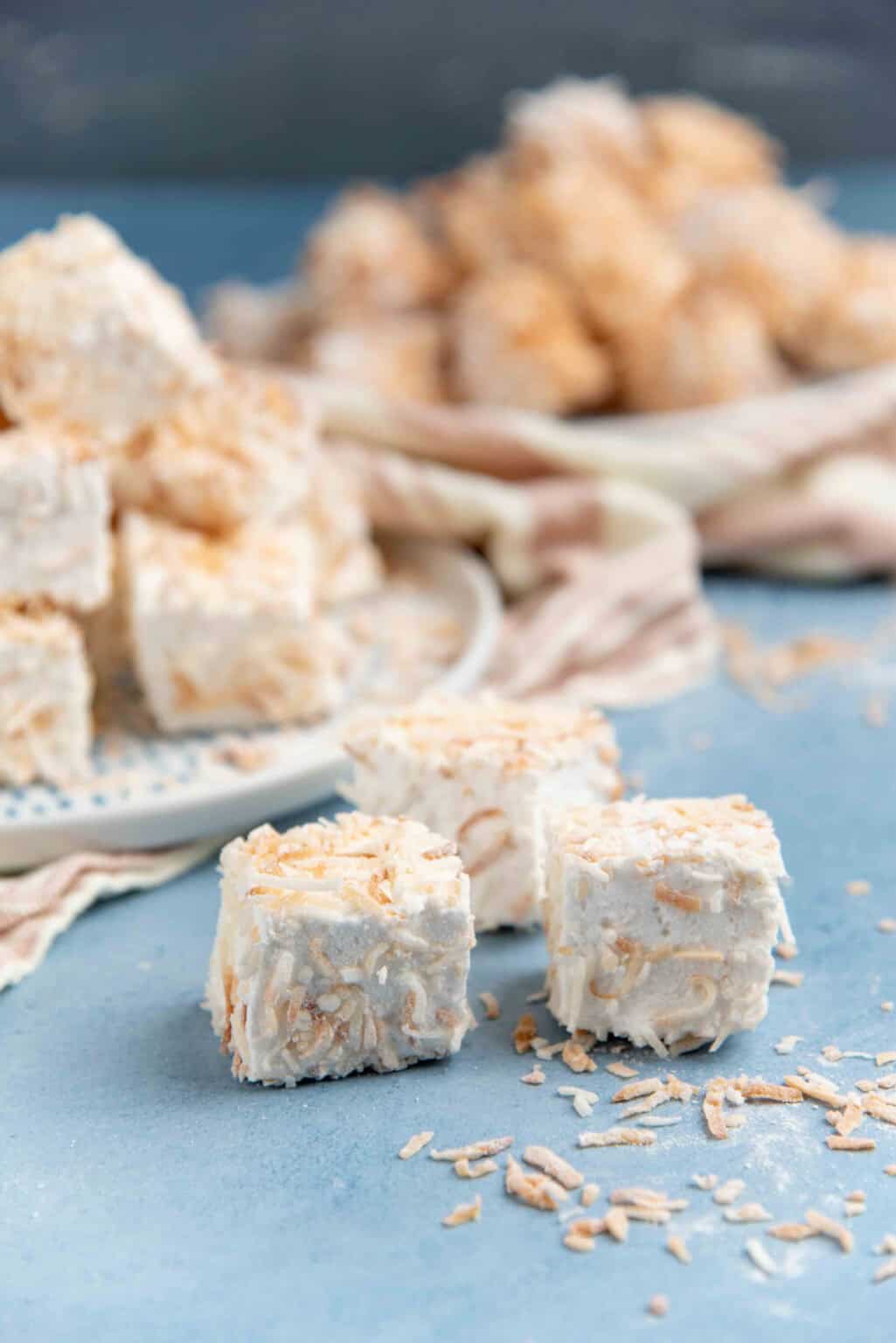 The Best Toasted Coconut Marshmallows - The Flavor Bender