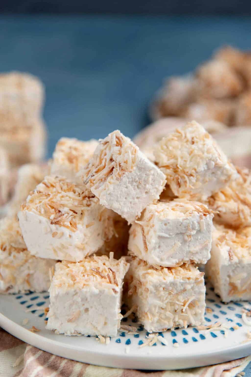 The Best Toasted Coconut Marshmallows - The Flavor Bender