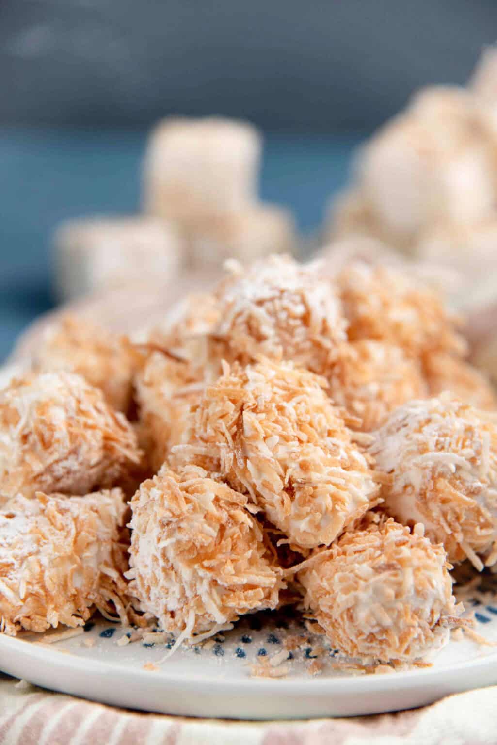 The Best Toasted Coconut Marshmallows - The Flavor Bender