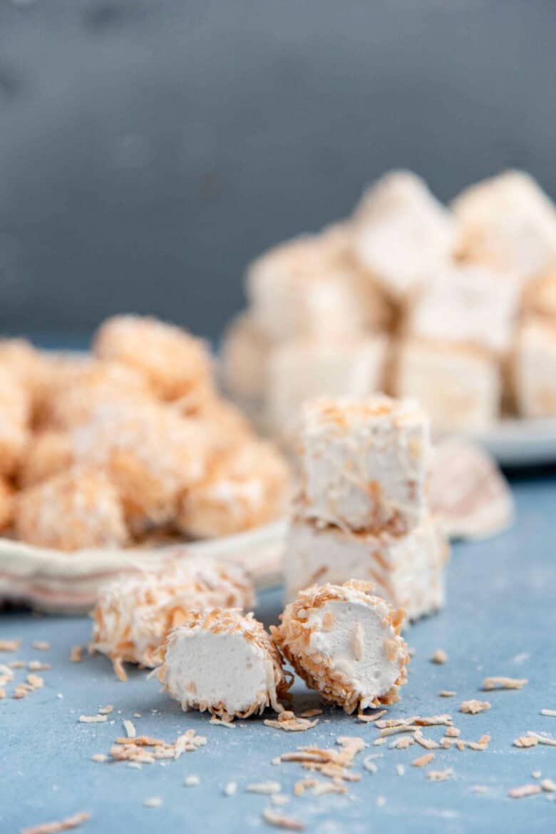 The Best Toasted Coconut Marshmallows - The Flavor Bender