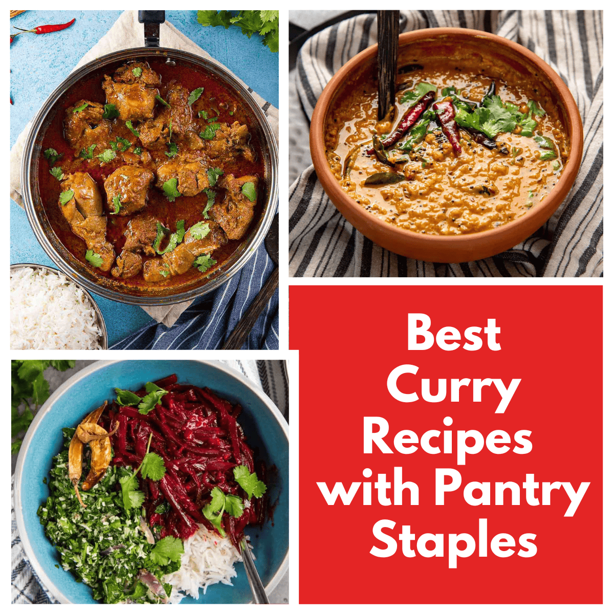 25 Best Curry Recipes To Make With Pantry Staples - The Flavor Bender