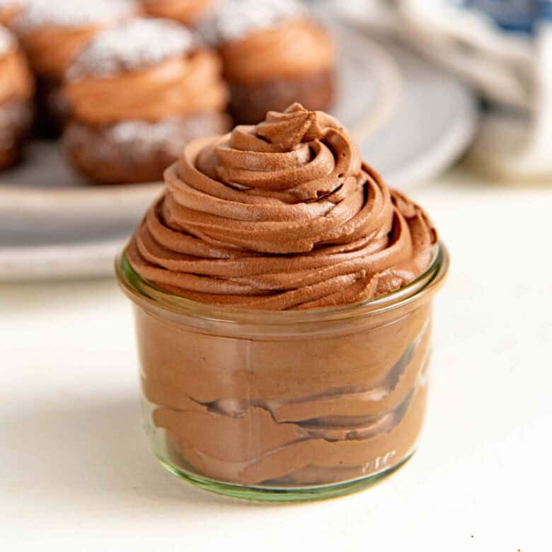 Chocolate Whipped Cream (Chantilly Cream) - The Flavor Bender