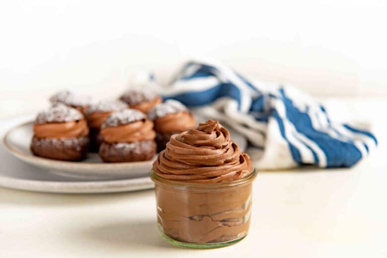 Chocolate Whipped Cream (Chantilly Cream) - The Flavor Bender