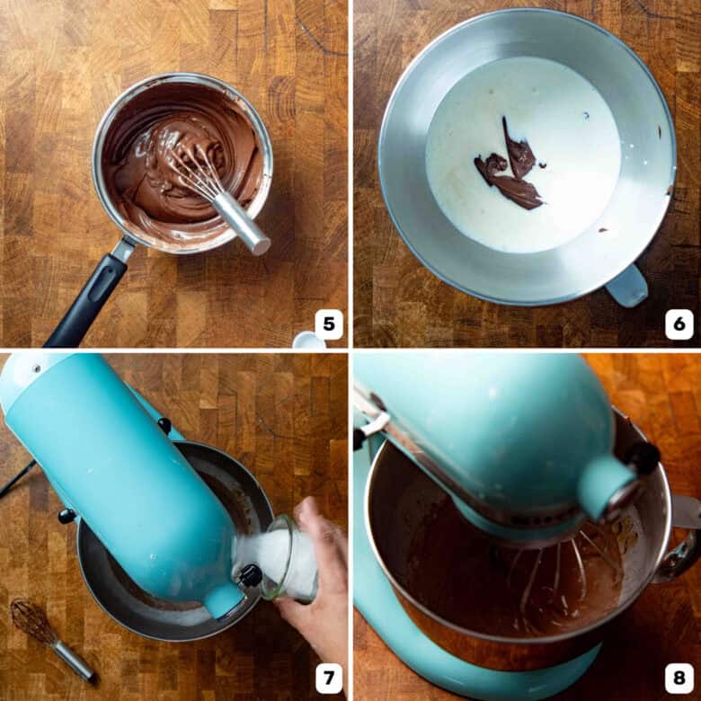 Chocolate Whipped Cream (Chantilly Cream) - The Flavor Bender