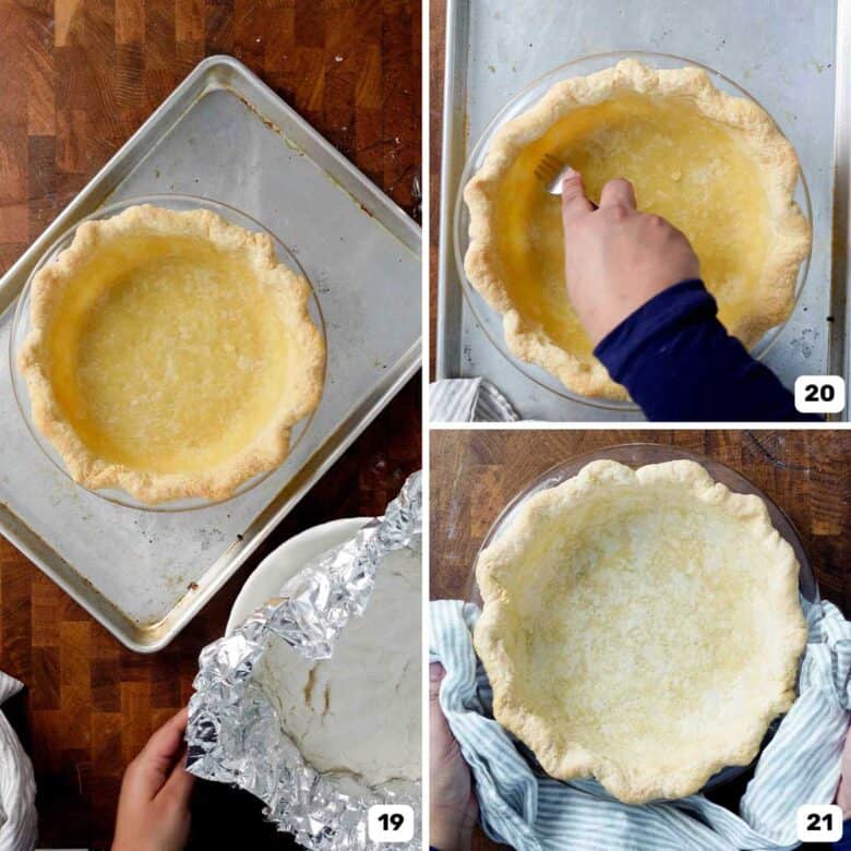 How To Blind Bake Pie Crust (Step by Step Guide) - The Flavor Bender